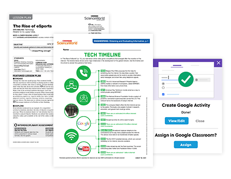 Scholastic Science World | The Current Science Magazine for Grades 6-10