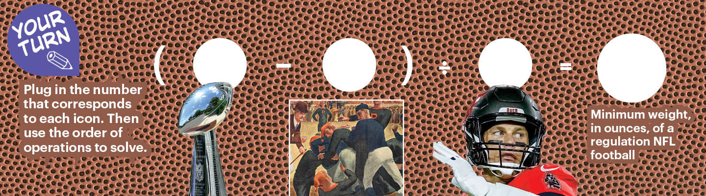 By The Numbers: Football Algebra Article for Students | Scholastic Math ...