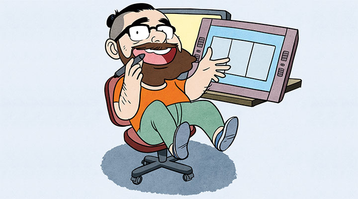 Science Cartoonist Cool STEM Jobs Article for Students | Scholastic ...
