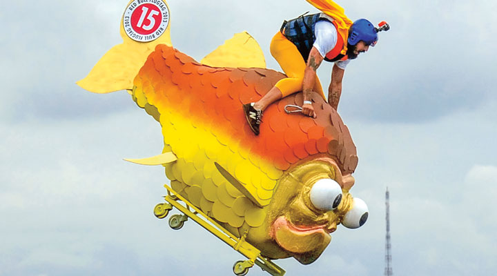 Crazy Contraptions Take Flight Physics Article for Students ...