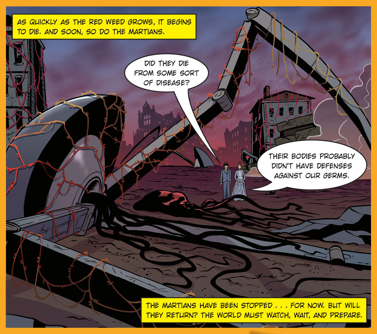 Red Weed War Of The Worlds